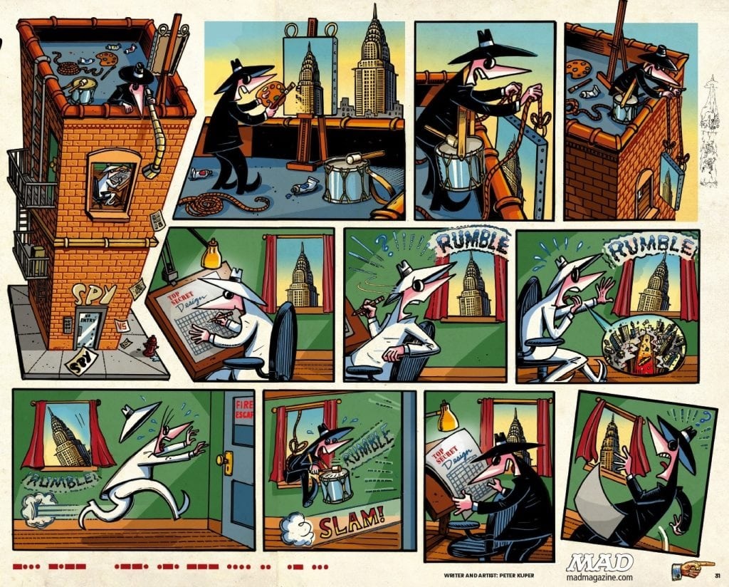 Mad Magazine Spy vs. Spy | Flashbytes